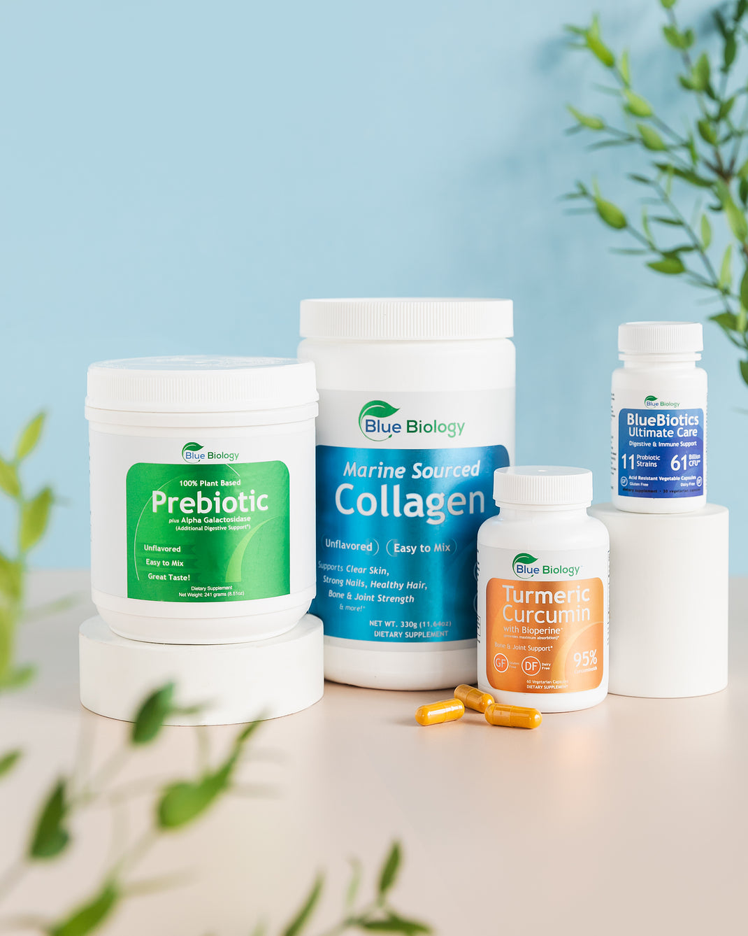 BlueBiology Probiotic Supplements & More